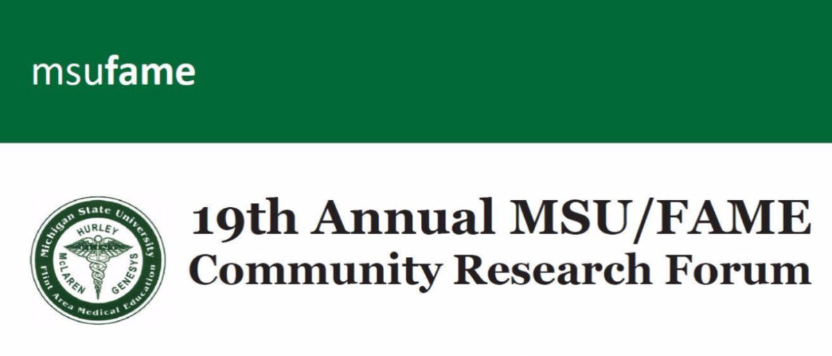 Call for abstracts for 2017 research forum | Hurley Medical Education ...